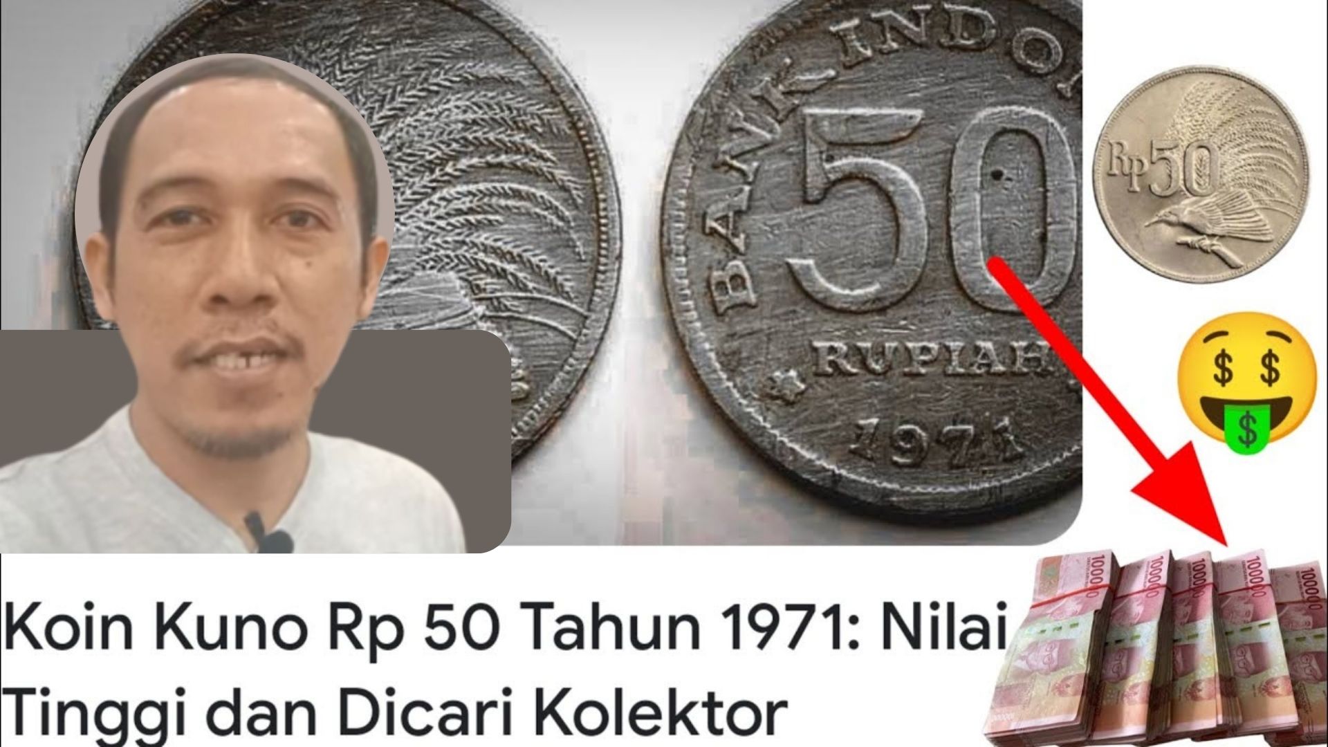 Koin Kuno 50 Rupiah 1971 Saat Ini Dicari Kolektor Sultan, Jika Punya ...