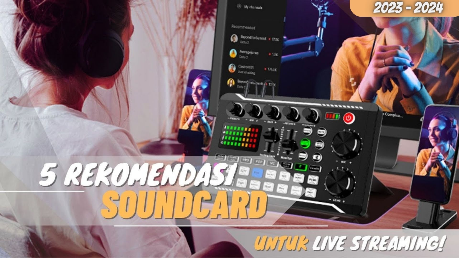 Rekomendasi Soundcard Terbaik Rp200 Ribuan untuk Pengalaman Streaming ...
